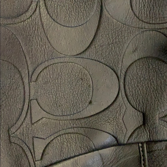 Coach | Bags | Silver Metallic Coach Purse | Poshmark